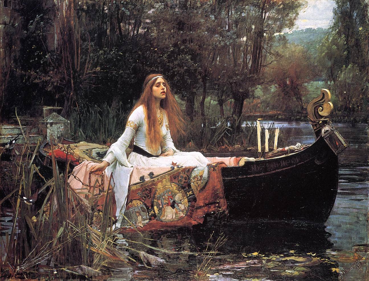Analysis of John William Waterhouse’s “The Lady of Shalott” (1888 ...