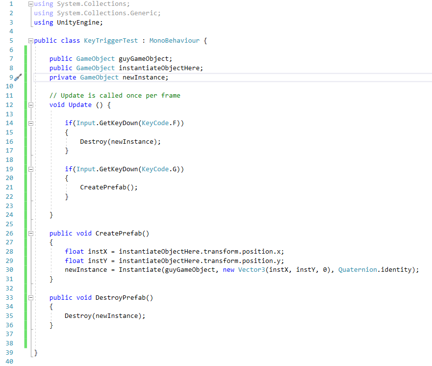 How to Instantiate and Destroy a GameObject in Unity - Owlcation