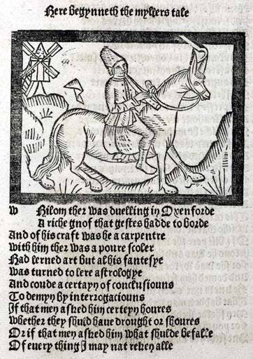 An Analysis of "The Miller's Tale" in Geoffrey Chaucer's "The ...