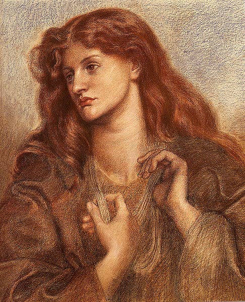 Pre-Raphaelite Art Model Alexa Wilding & Dante Gabriel Rossetti - Owlcation
