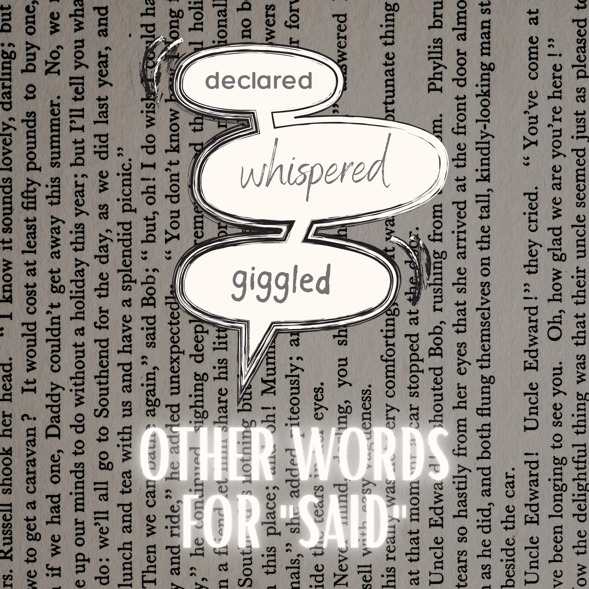 550+ Alternative Words for "Said" - Owlcation