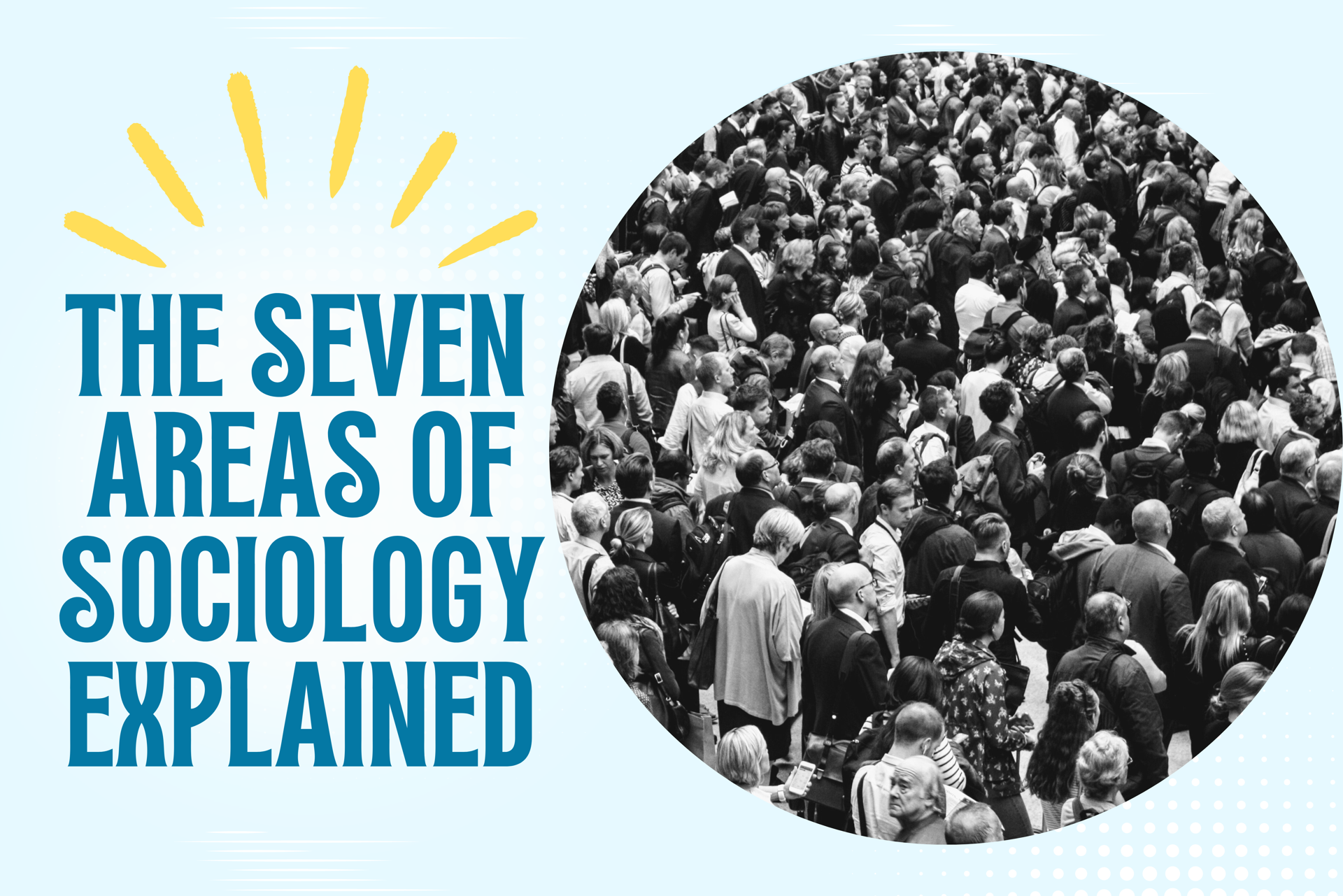 The 7 Main Areas of Sociology Explained - Owlcation
