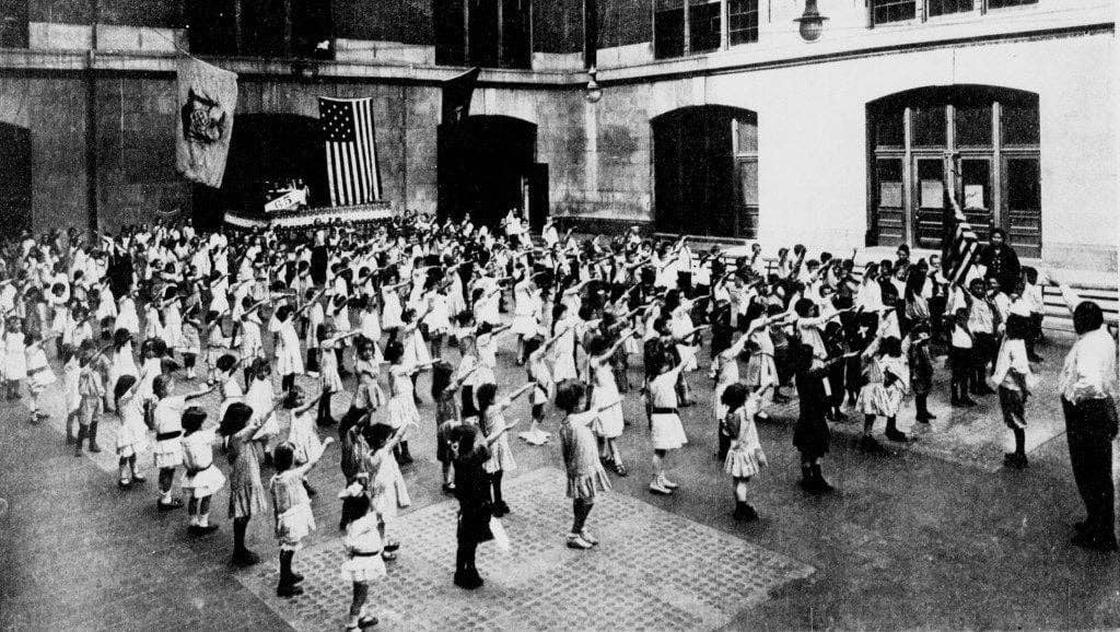 The Bellamy Salute: How Americans Used to Salute the Flag - Owlcation
