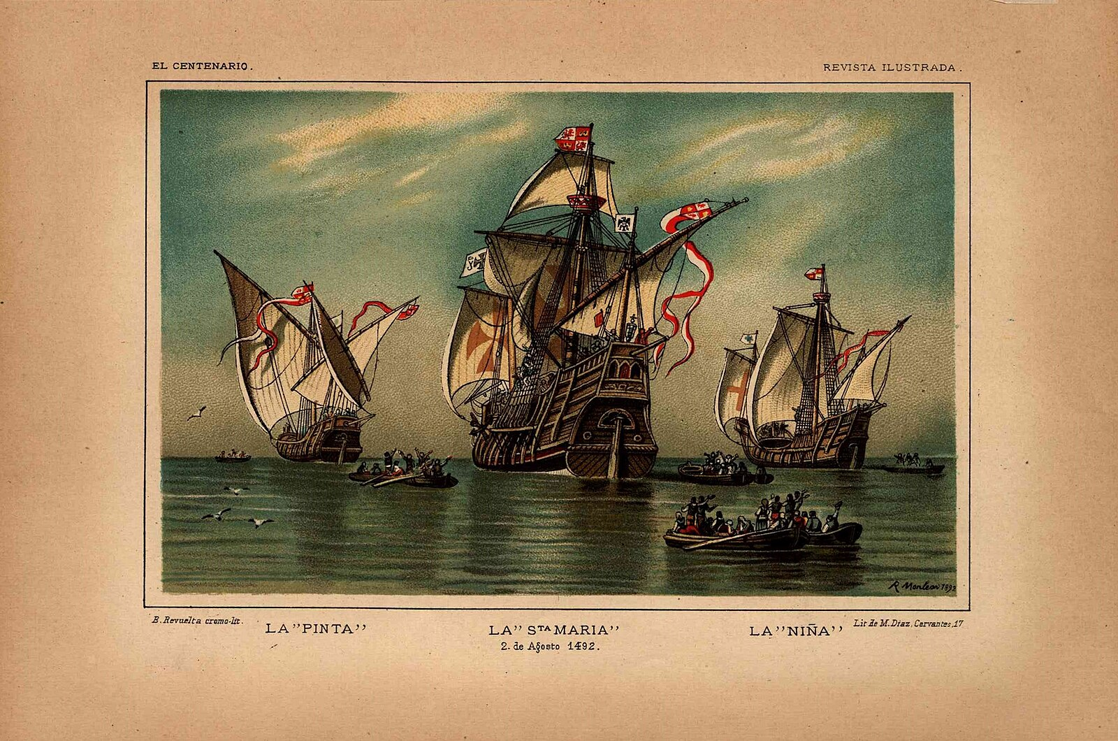 The Fate of Columbus’s Famous 3 Ships - Owlcation