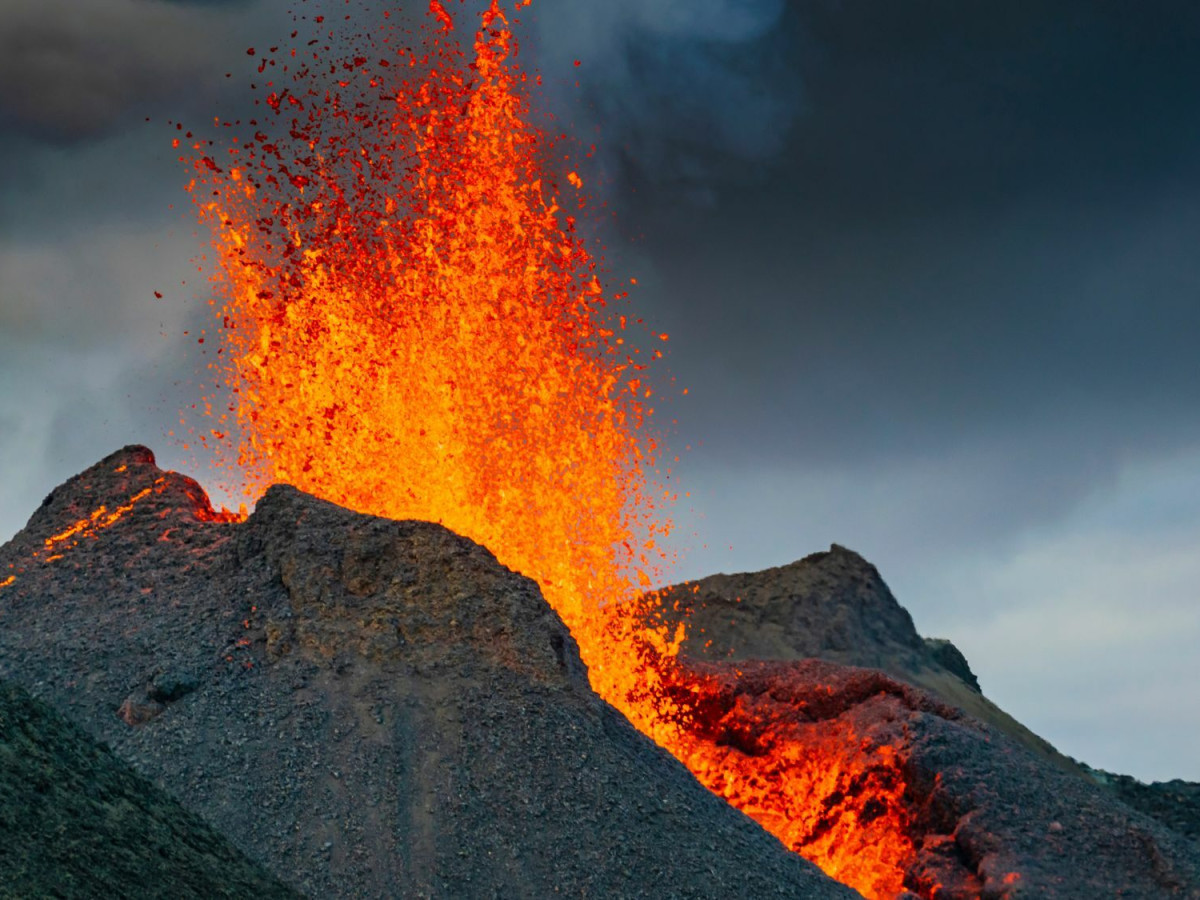 cinder cone eruption type