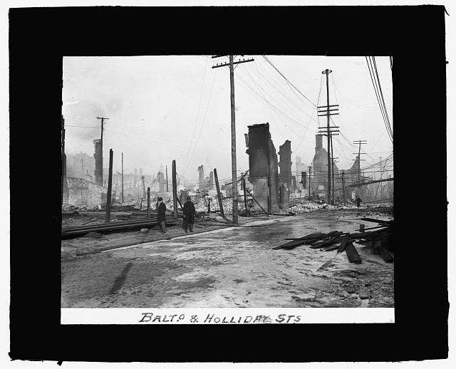 Baltimore's Great Fire of 1904 and Its Legacy - Owlcation