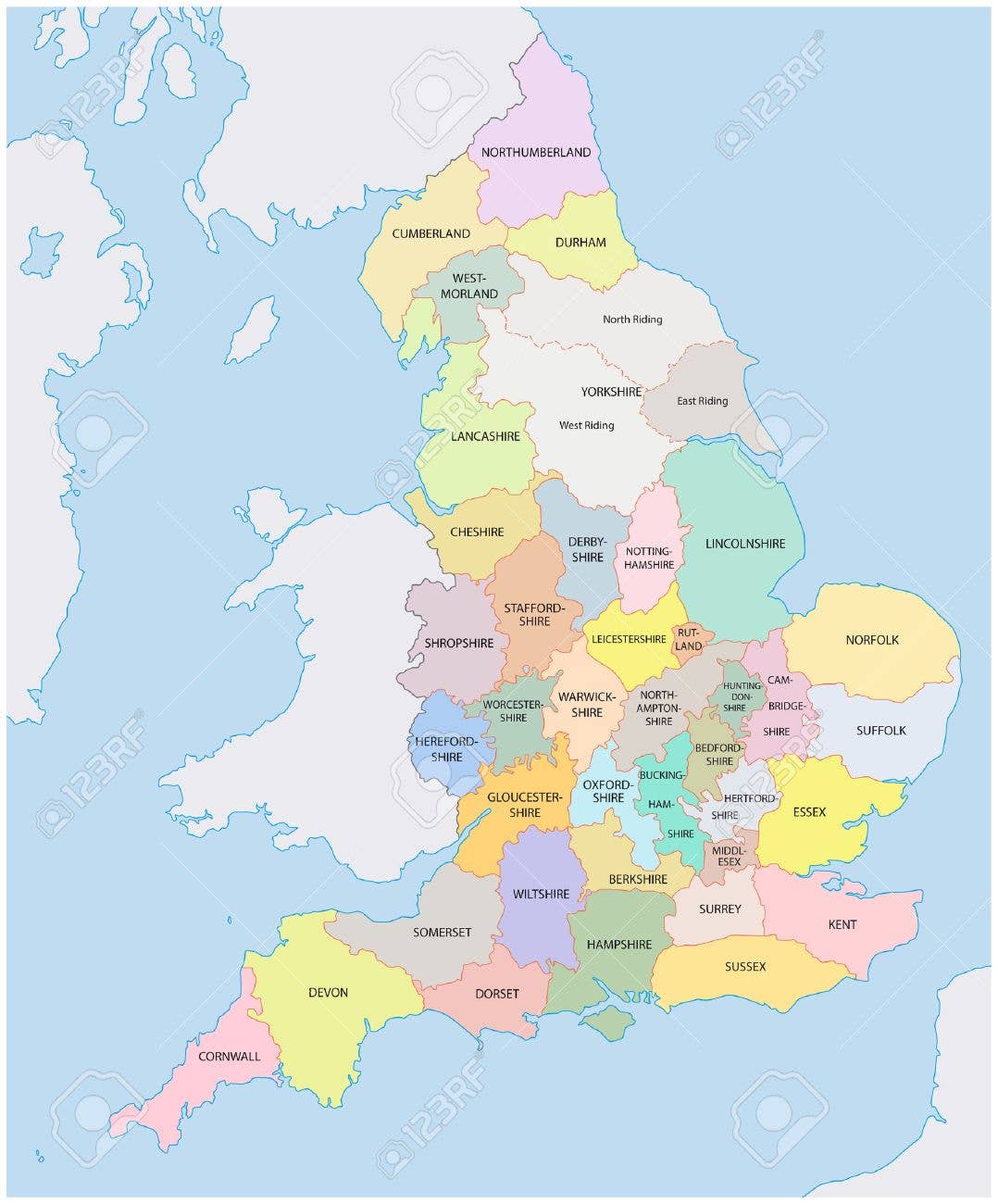 Guide to the Historic Counties of England (With Maps) - Owlcation