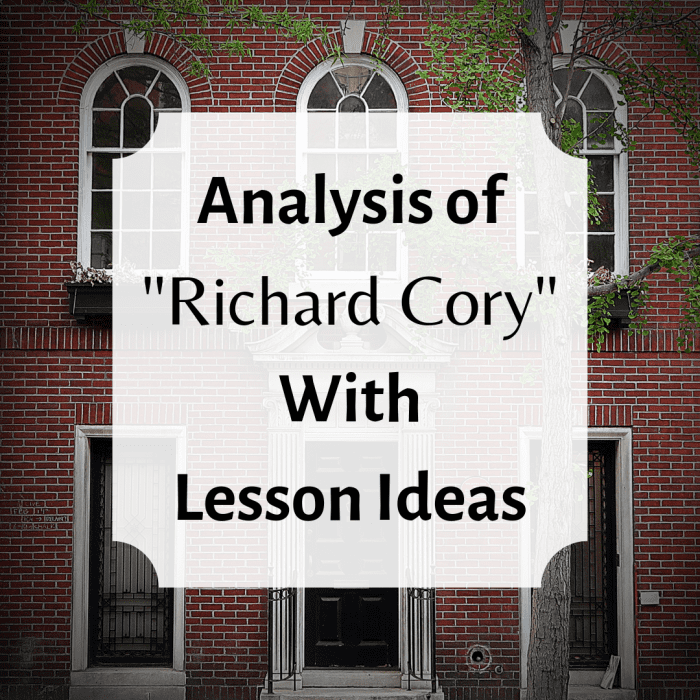 "Richard Cory" by Edwin Arlington Robinson: Poem Analysis With Lesson ...