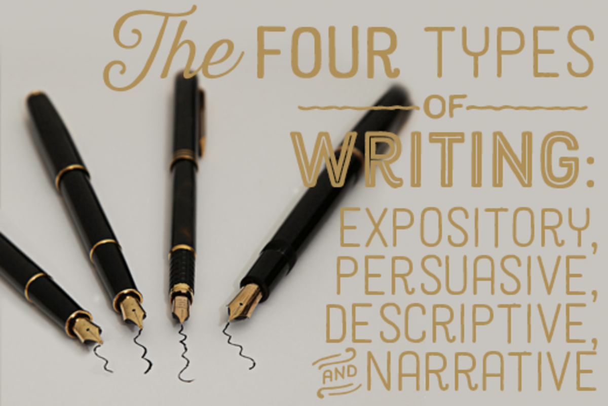 4 Different Types of Writing Styles: Expository, Descriptive ...