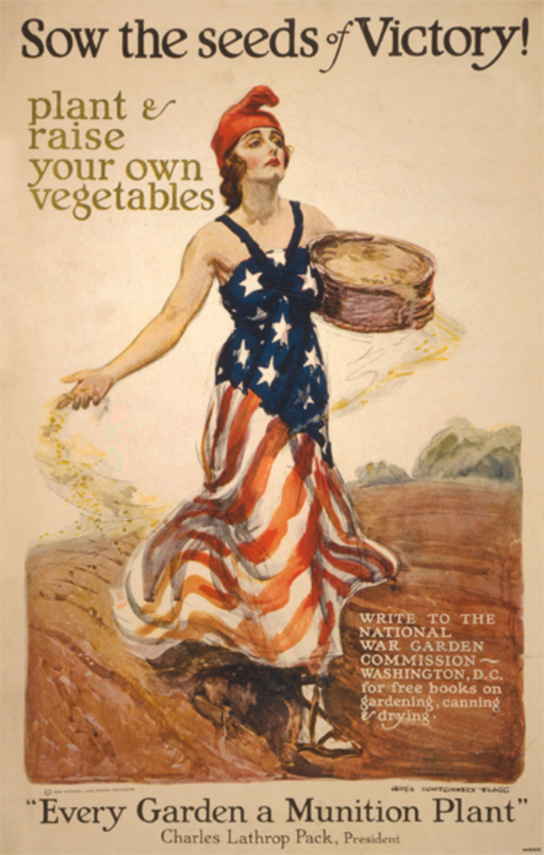 Liberty and Victory Gardens During World Wars I and II and Benefits of ...