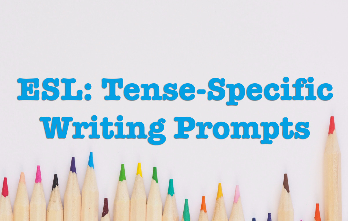 Writing Tenses: Tense-Specific ESL Writing Prompts and Topics for ...