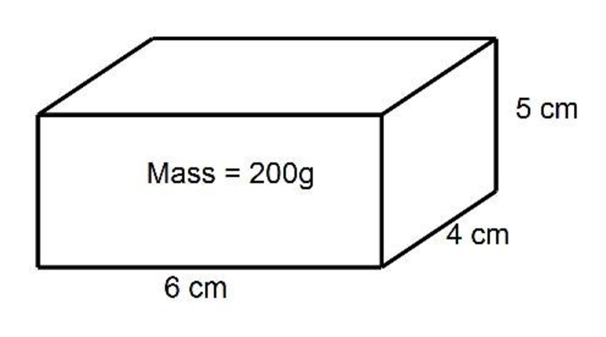 Using the Density-Mass-Volume Triangle to Calculate Density - Owlcation