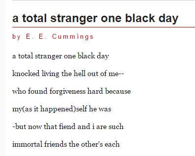 E.E. Cummings: The Power of Structure and Form - Owlcation