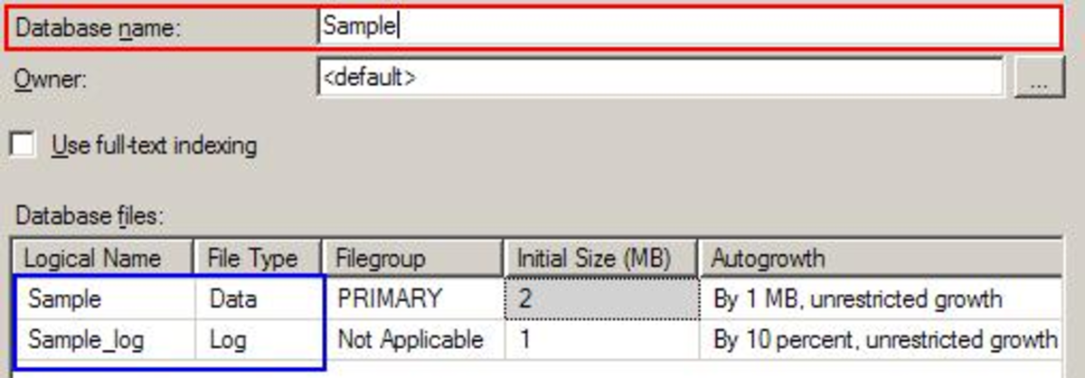 SQL Server 2005: Creating Database in SQL Server and Understanding Data Storage - Owlcation