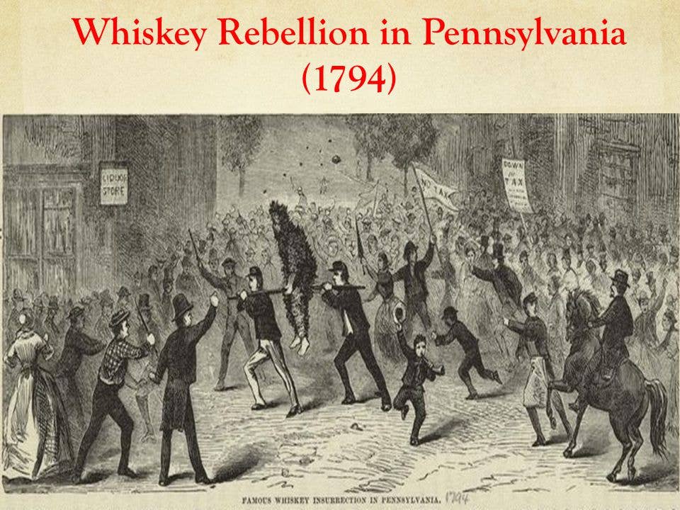 George Washington and the Whiskey Rebellion - Owlcation