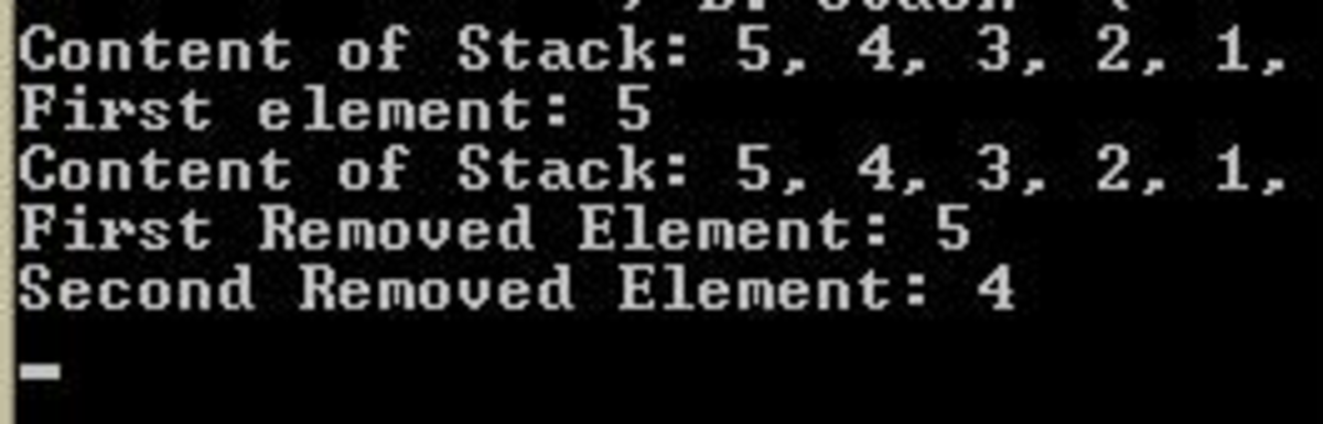 An Example Of Creating And Using Stack And Queue In C Owlcation