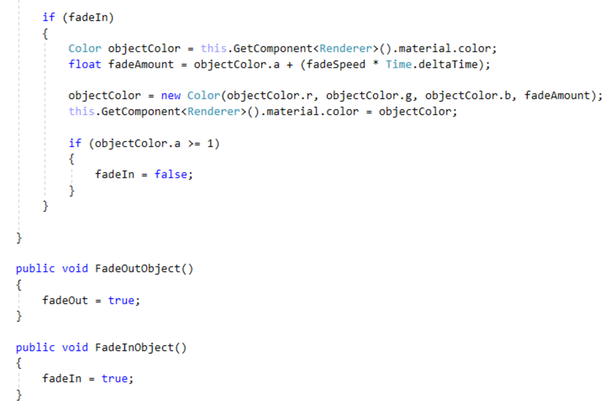 How to Fade a GameObject in Unity - Owlcation