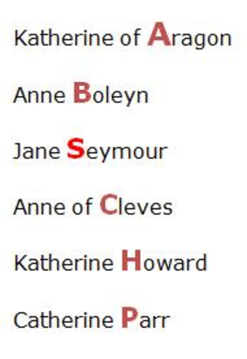 5 Easy Ways to Remember the Order of King Henry VIII's Wives - Owlcation