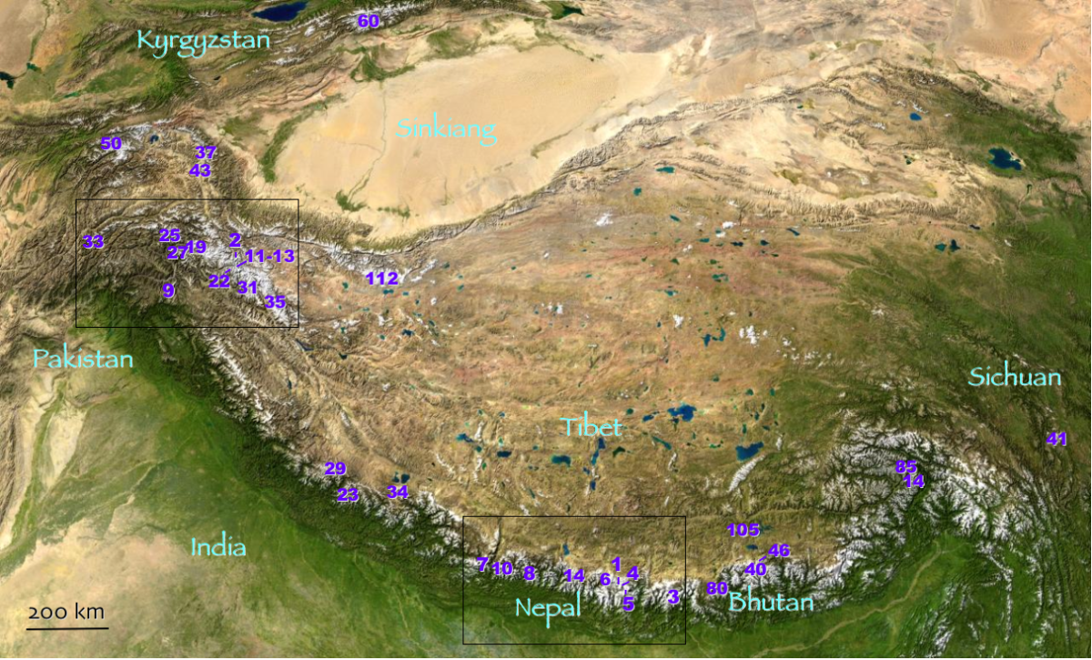 Top 10 Mountain Ranges in the World - Owlcation