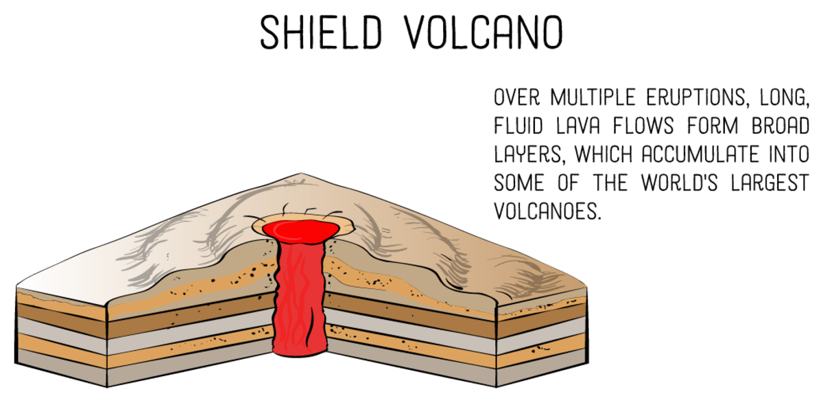 4 Different Types of Volcanoes According to Shape - Owlcation
