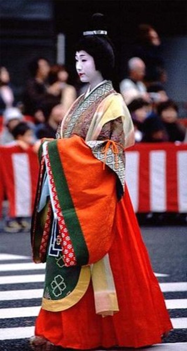 History of Kimono: Classical Japan (Nara and Heian Periods) - Owlcation