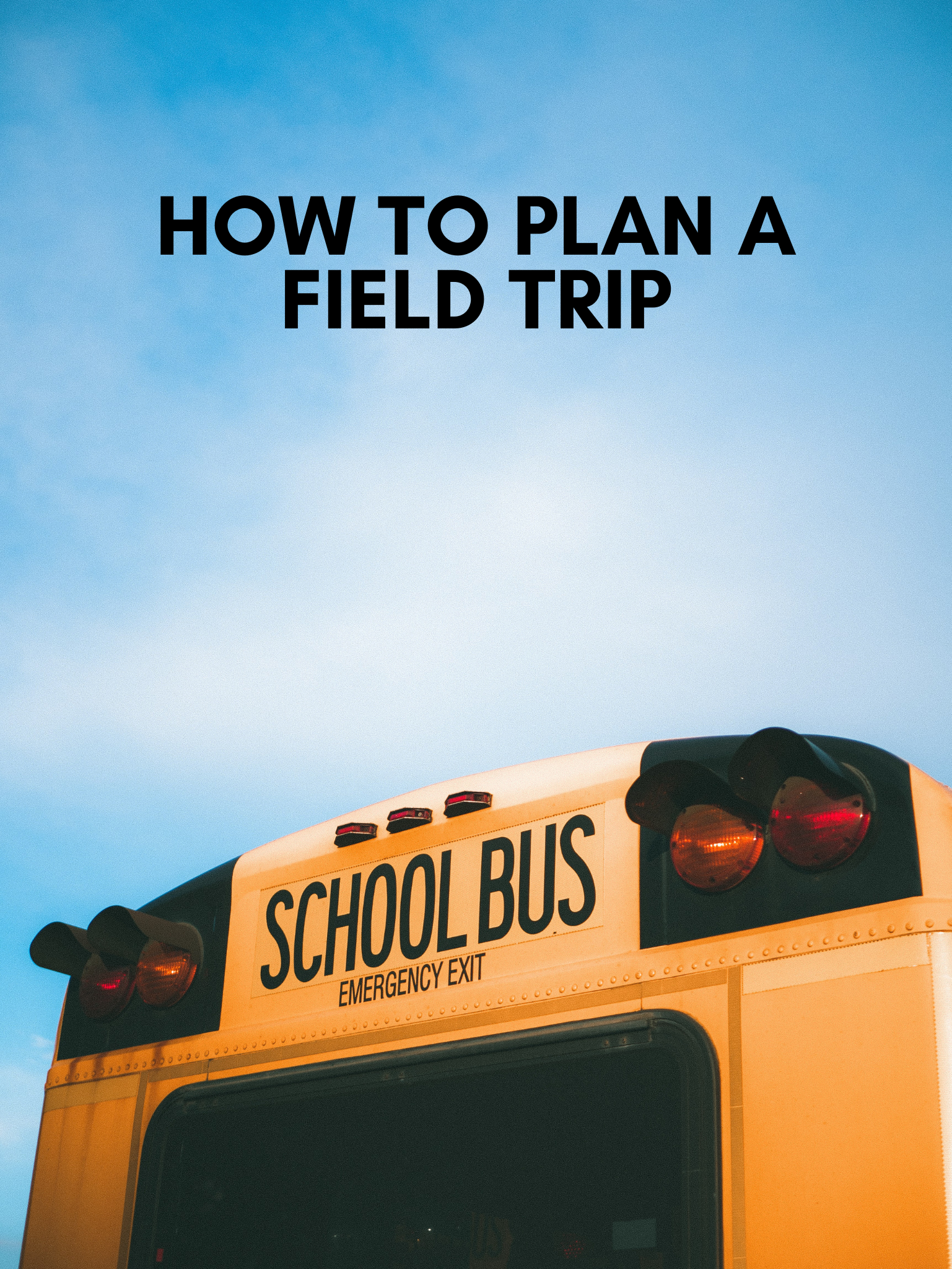 How to Plan a Field Trip: A Step-by-Step Guide - Owlcation