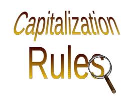 English Grammar: Capitalization Rules - Owlcation