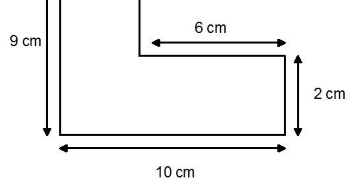Compound Shapes: How to Find the Area of an L-Shape - Owlcation