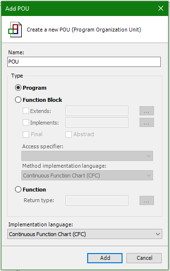 CoDeSys 3.5: POU Types and Languages - Owlcation
