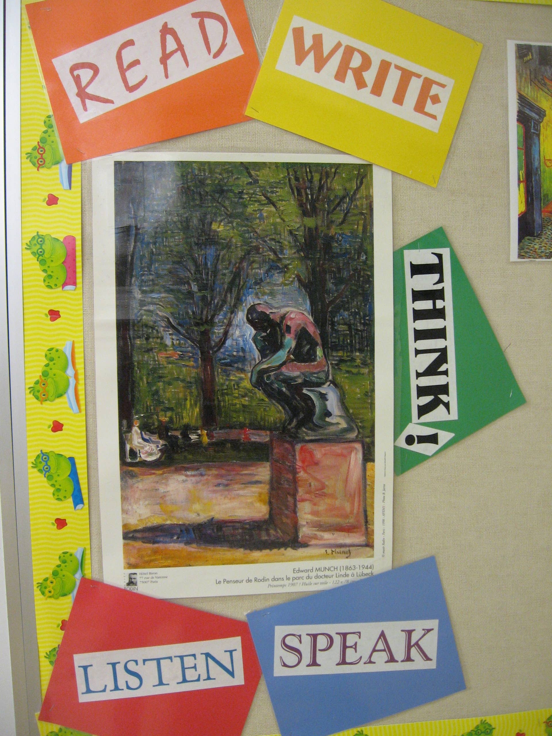 Bulletin Boards and Wall Décor for High School English Classrooms ...