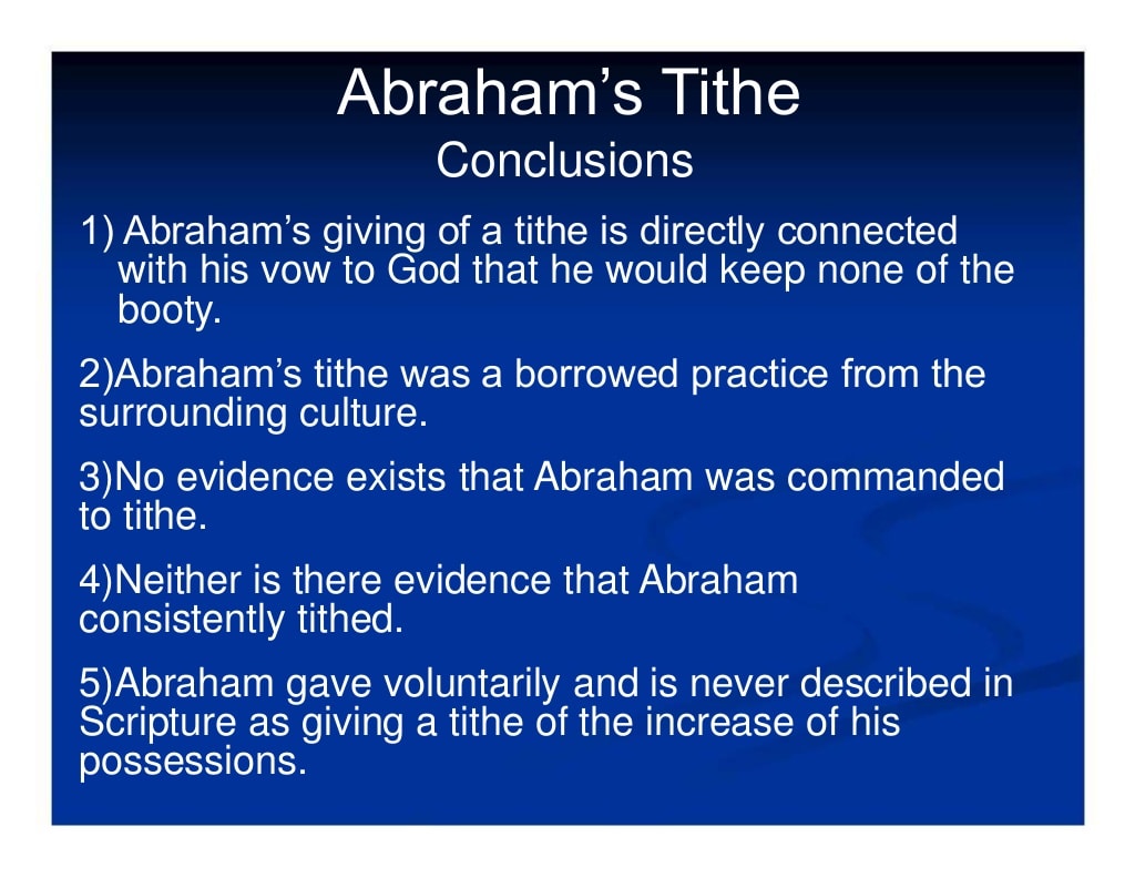 Tithing on Trial - Owlcation