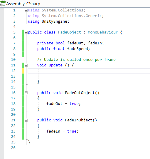 How to Fade a GameObject in Unity - Owlcation