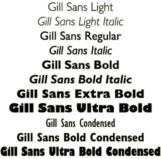 gill sans github