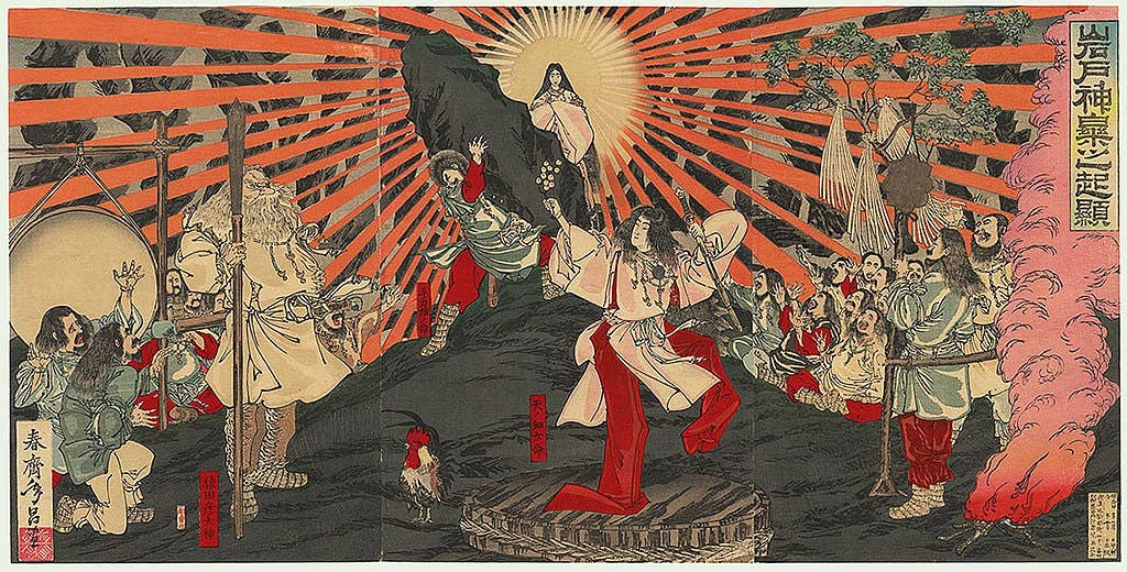 How the Sun Goddess Amaterasu Withdrew From the World - Owlcation