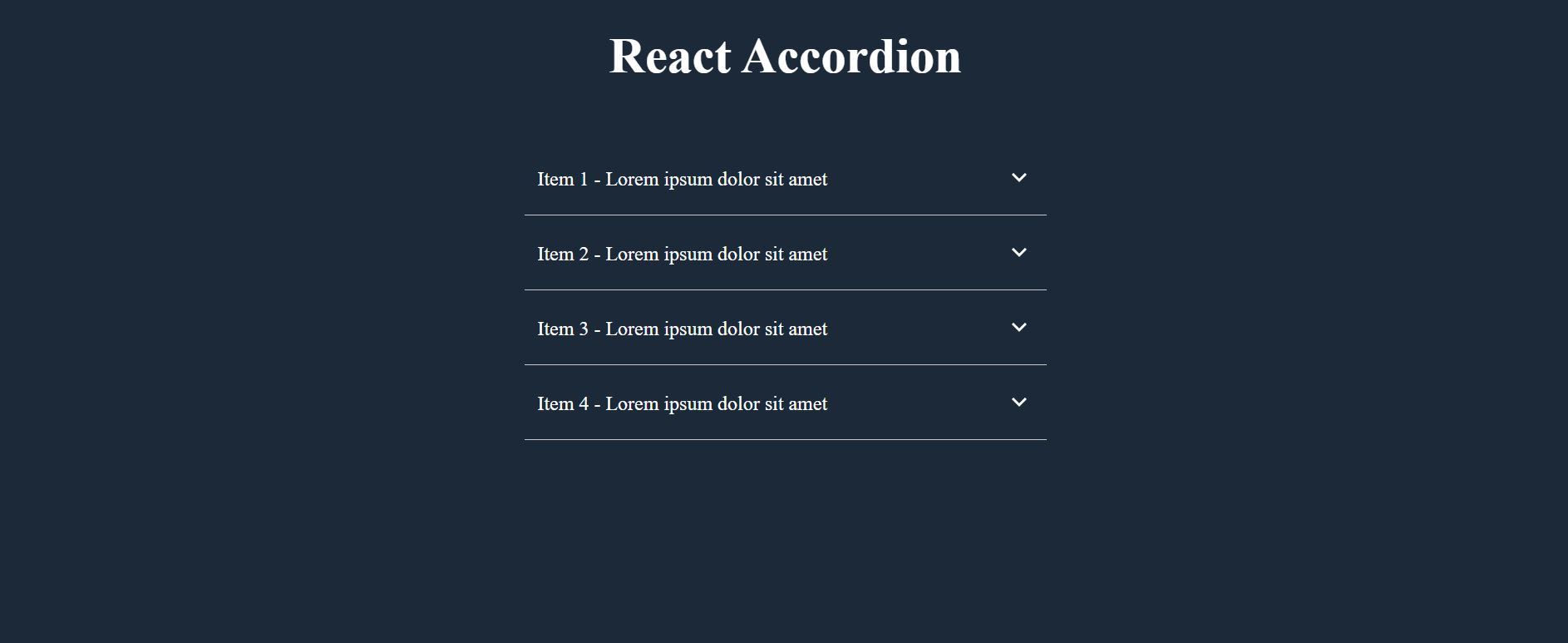 How to Create an Animated Accordion With React JS - Owlcation