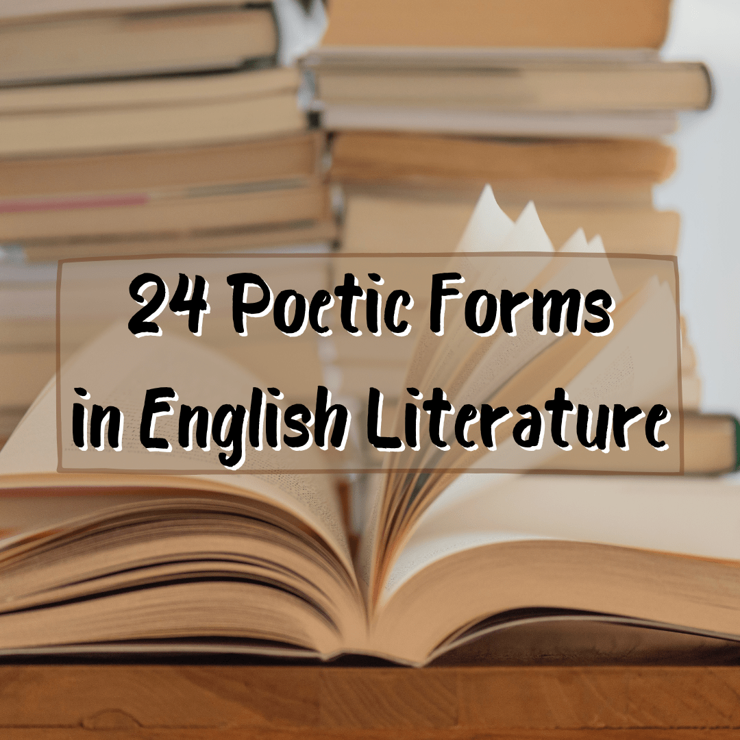 Poetic Forms in English Literature - Owlcation