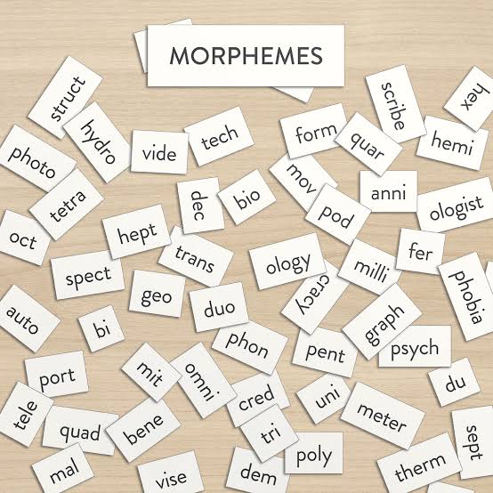 morpheme psychology example