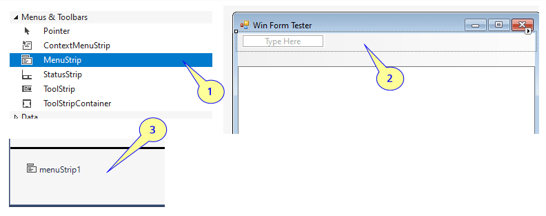 C# MenuStrip Control Explained - Owlcation